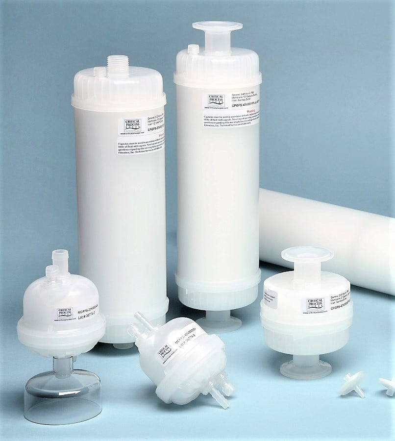 Capsule Filters | Critical Process Filtration Inc.